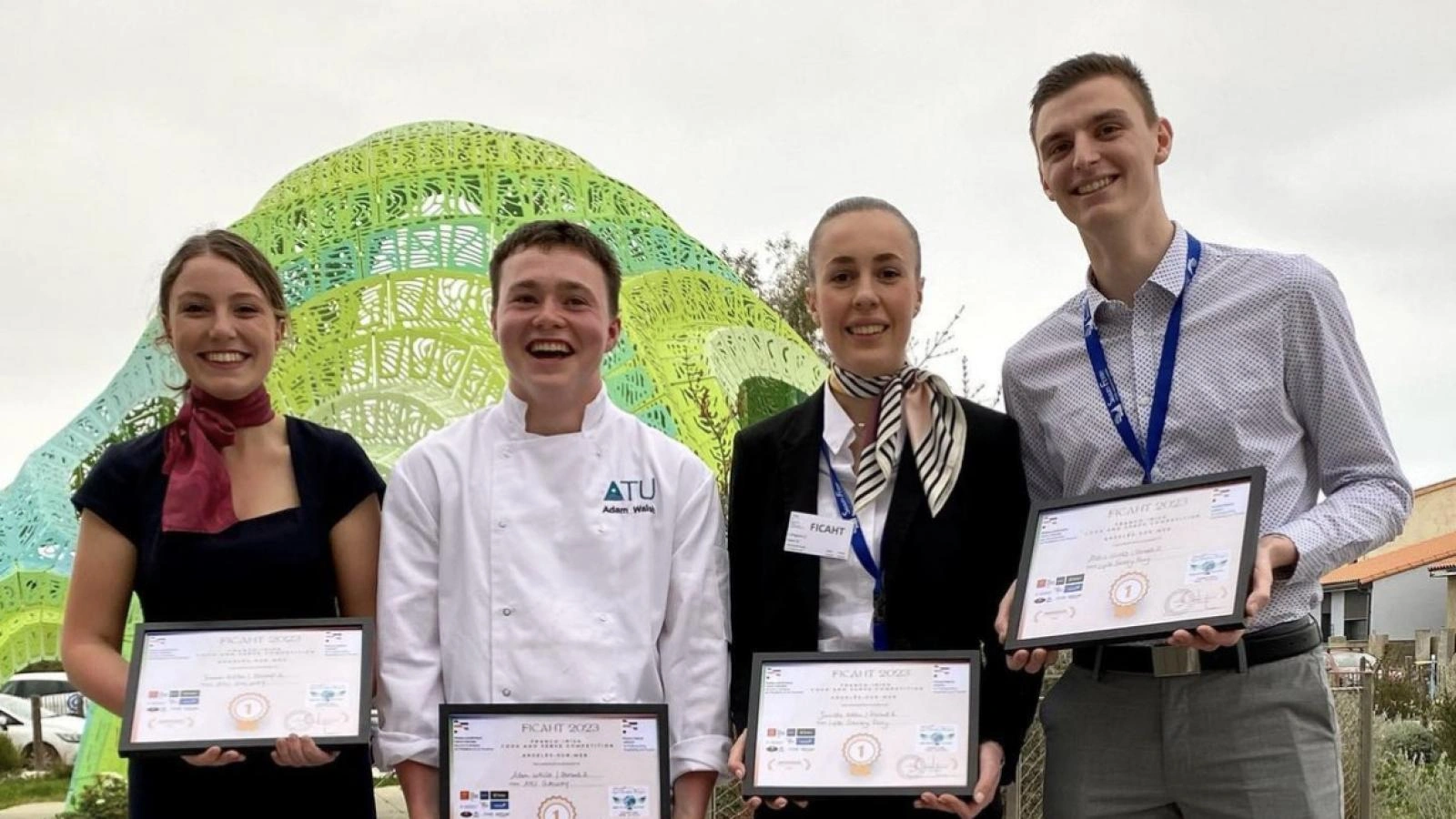 ATU International Hotel School Team win in France - Atlantic ...
