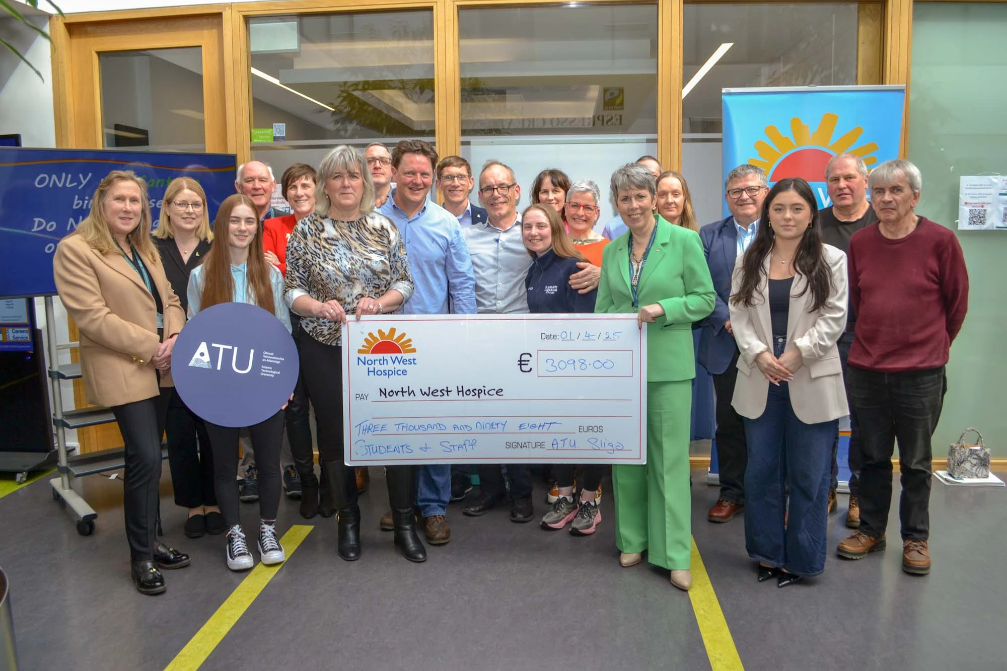 ATU Recycling Initiative Raises Over €7,000 for Hospice - Atlantic ...